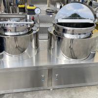 China Lotion Cream Paste High Shear Emulsifier Mixer Tank With Lifting System for sale