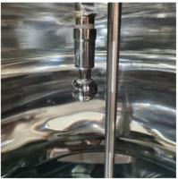 China Round Movable Sealed Storage Tank 500L for Cosmetic Chemical Food for sale