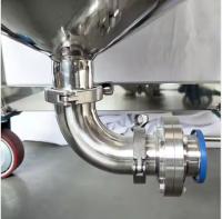 China Single Layer Stainless Steel Mobile Storage Tank for Water Cosmetic Chemical for sale
