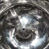 China Single Layer Stainless Steel Mobile Storage Tank for Water Cosmetic Chemical for sale