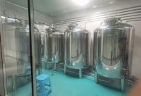 China Double Jacket Stainless Steel Liquid Mixing Tank with Agitator 2000L for sale