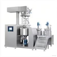 China Jacket Heating Vacuum Homogenizer Mixer 300L For Cosmetic Cream for sale