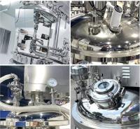 China SUS304 SUS316L Vacuum Emulsifier Mixer for Chocolate Butter Mayonnaise for sale