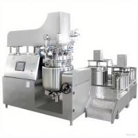 China 100L Stainless Steel Hydraulic Lifting Vacuum Cosmetic Emulsifying Machine for sale
