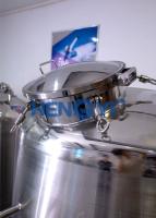 China 1000L Stainless Steel Storage Tank Movable for Chemicals Cosmetics Creams for sale