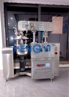 China Hydraulic Lifting Vacuum Emulsifier Mixer 20L For Liquid Soap for sale