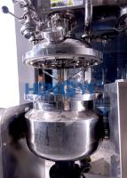 China Hydraulic Lifting Vacuum Emulsifier Mixer 20L For Liquid Soap for sale