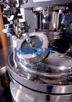 China Hydraulic Lifting Vacuum Emulsifier Mixer 20L For Liquid Soap for sale