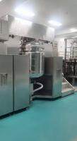 China Dual Top Hydraulic Vacuum Emulsifier Machine 500L For Ointment Production Line for sale