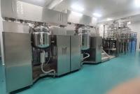 China Dual Top Hydraulic Vacuum Emulsifier Machine 500L For Ointment Production Line for sale