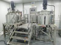 China Multifunctional High Shear Emulsifier Mixer 300L For Liquid Washing Product for sale