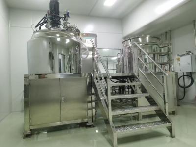 China SUS304 Homogenizer Emulsifier Mixer 300L For Hand Wash Lotion for sale