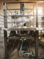 China Automatic High Shear Vacuum Emulsifying Mixer 500L for Cosmetic Soap for sale