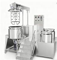 China 100L Hydraulic Lifting Vacuum Emulsifying Homogenizer for Cosmetic Product for sale