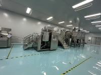China 500L Vacuum Emulsifying Mixer for Cream Lotion Cosmetics with Button Control for sale