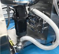 China 200L Ketchup Making Vacuum Emulsifying Mixer Homogenizer with Button Control for sale