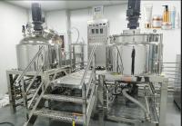 China 300L Fixed Automatic Liquid Soap Vacuum Homogenizer Emulsifier Machine for sale