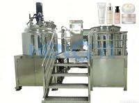 China 300L Fixed Type Liquid Soap Vacuum Homogenizer Emulsifier Machine for Cosmetics for sale