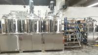 China 500L Fixed Type Liquid Soap Vacuum Homogenizer Emulsifier Mixer for Cosmetics for sale
