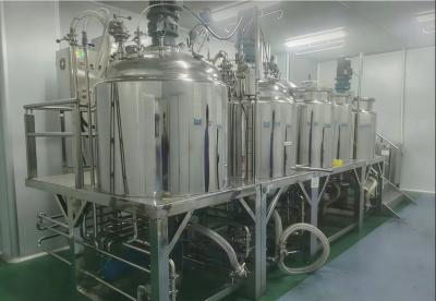 China Large Capacity Mayonnaise Making Machine Vacuum Emulsifying Mixer for Production Line for sale