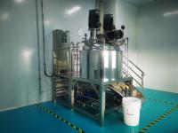 China 500L Toothpaste Making Machine Vacuum Homogenizer Emulsifying Toothpaste Mixer for sale