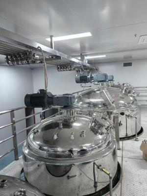 China Automatic Laundry Liquid Detergent Production Line with PLC Control for sale