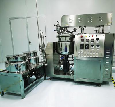 China Vacuum Homogenizer Emulsifying Mixer for Cosmetic Cream & Lotion Production for sale