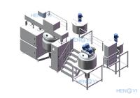China Sanitary Stainless Steel Liquid Detergent Homogenizer for Liquid Production Line for sale