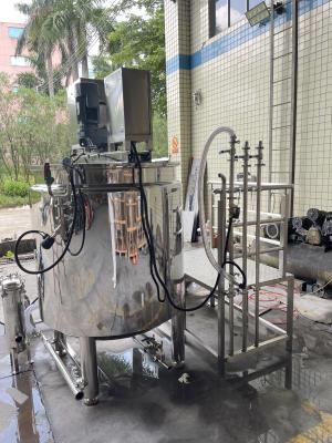 China 1000L Stainless Steel Steam Heated Mixing Tank with Automatic Water Filling for sale