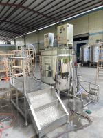 China 1000L Stainless Steel Steam Heated Mixing Tank with Automatic Water Filling for sale