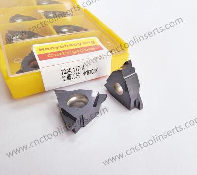 China TGC4L177-A / TGC4L177-B Non-standard Grooving Insert With Customization Option And HYB208K Coating for sale