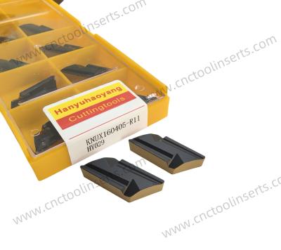 China KNUX160405-R11 HY029 Turning And Milling Inserts With Two-Color Coating Carbide Material for sale
