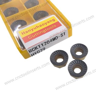 China CNC Turning Inserts Wc-Co CVD Coating RCKT1204M0-SL HY029 Steels for sale