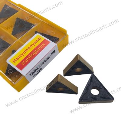 China CNC Turning Inserts Wc-Co CVD Coating TNMG220408-PM HY029 Steels for sale