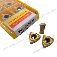 China Standard Milling Insert WNGT0604ERT, coated with HYS108 via CVD. Excellently suited for high-speed turning of steel and cast iron components for sale