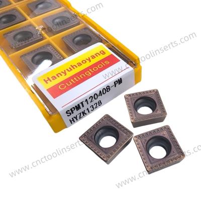 China CNC turning tool, model SPMT120408-PM, PVD coating HYZK1328, heat-resistant, high-precision, with extended service life. for sale