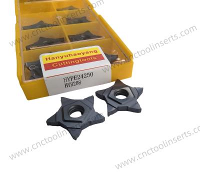 China High-Precision Grooving Series Insert HYPE24250 Pentagon Master Cutter with HYB201 Coating – Standard Grooving Insert for sale