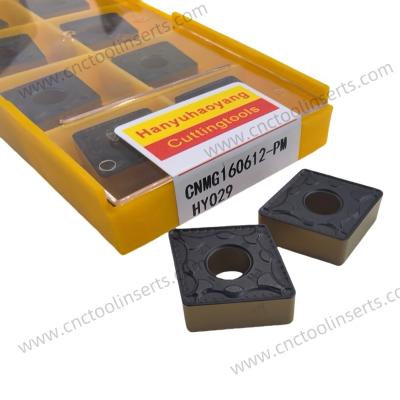 China CNC Turning Inserts Wc-Co CVD Coating CNMG160612-PM   HY029 Steels for sale