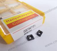 China CNC Boring Inserts WC-Co PVD Coating CCGT04T101L HYB208 ，Applicable To All Difficult-to-machine Materials Except Superalloys for sale