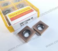 China CNC Boring Inserts Wc-Co PVD Coating SPMT120408-PM HZK1328 ，Suitable for machining steels and cast irons, optimized for gray cast iron HT250 applications. for sale