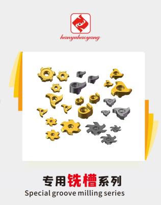 China CNC Milling Inserts Wc-Co PVD Coating HY327R06-12220-R1.1 HYB208A Stainless Steel And Difficult-to-machine Materials for sale