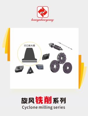 China Whirling milling Insert，HYWP5857-C ，non-standard cutter blade， Cyclone milling Insert for sale