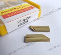 China Carbide Reaming Insert With PVD Coating HYL160502 HYB208A Ideal For Difficult-to-Machine Materials Except Temperature Alloys for sale
