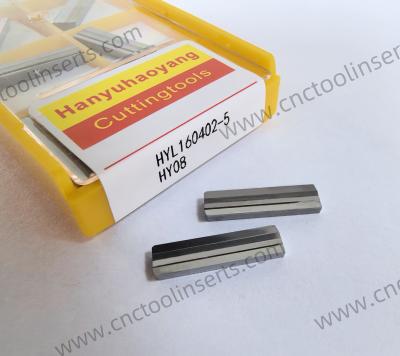 China HYL160402 Series Carbide CNC Reaming Insert with Coating Options HYB208/HYB108/HY08 for sale