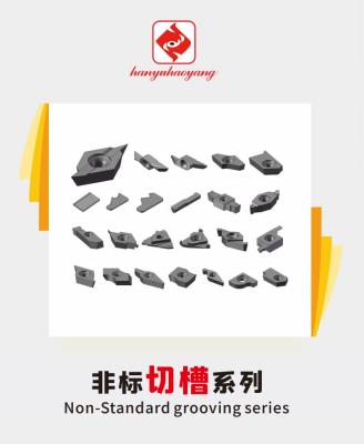 China CNC Grooving Insert with PVD Coating HYGBA43R090-025PR(3D169/0251) HYB208, Suitable For Difficult-to-machine Materials Except High-temperature Alloys. for sale