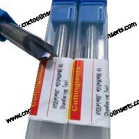 China Carbide 4-Flute Shank Type End Mills For Semi-Finishing To Finishing HYD5*1*90°*D10*60*R0.45 Smooth Surface Treatment for sale