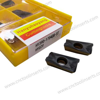 China CVD-Coated High-Speed CNC Inserts, HYR390-170408-ST HY029, Suitable for High-Speed and Heavy-Duty Milling Operations for sale
