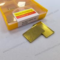 China PVD Coated CNC Grooving Insert HYL23x13.45-R1.5-G for Mild Steel Machining with Carbide Grooving Tool for sale