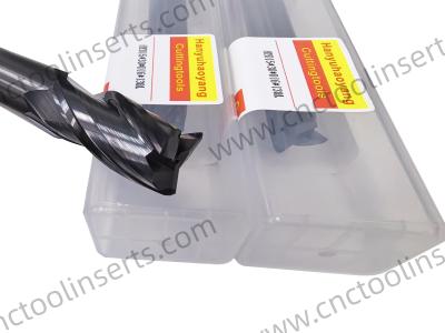 China 3-Flute Solid Carbide End Mills with PVD Coating, Model HYD15*30*D16*130L, Suitable for Machining Cast Iron for sale