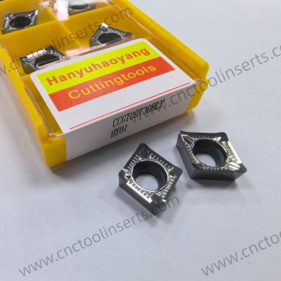 China Standard CNC Turning Insert, Uncoated, CCGT09T308LY - Suitable for Aluminum Workpiece Machining for sale